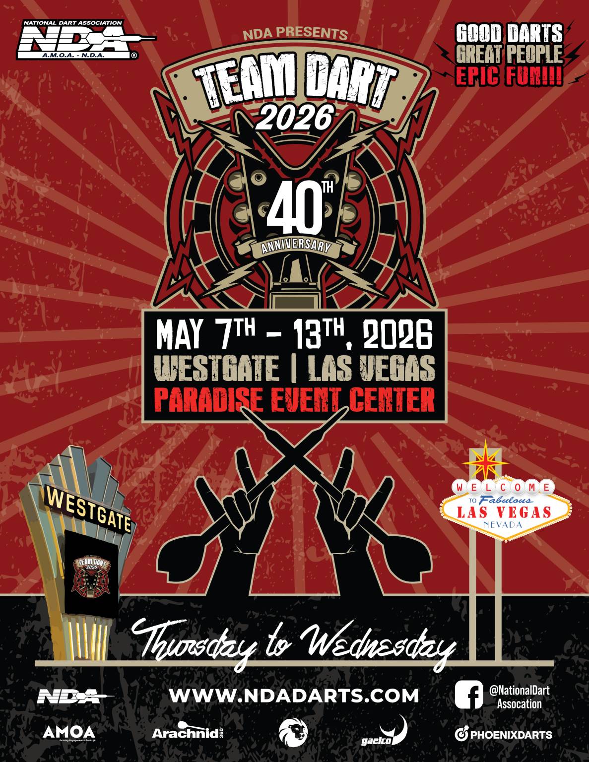 Dart Tournaments – United Games Inc.